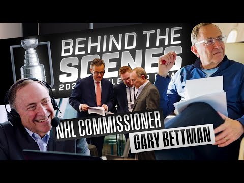 BTS: A Day With NHL Commissioner Bettman During the Stanley Cup Final