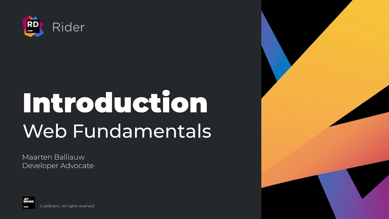 Introduction - Rider Web Fundamentals