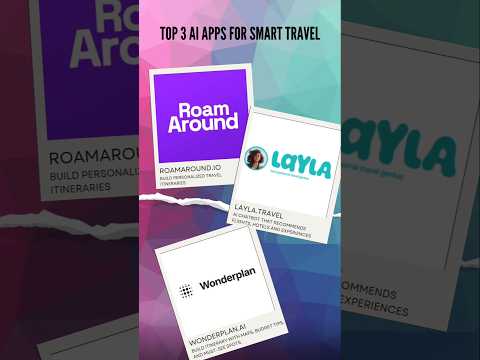 Top #3 AI Travel Apps to Download NOW!!!