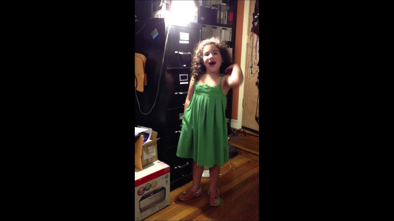 Diana at her singing lesson