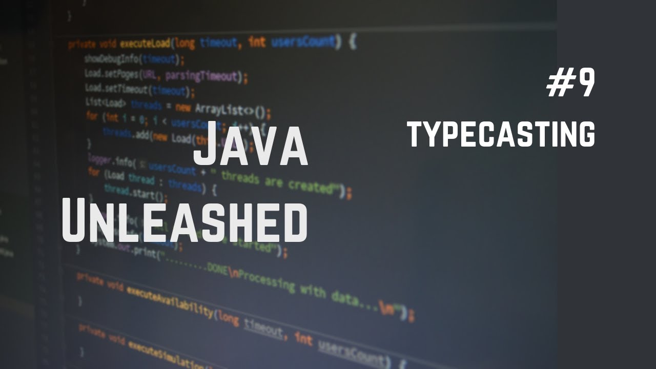 #9 Java Typecasting Explained