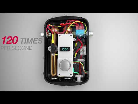 How it Works New Rheem Classic Series Tankless Electric Water Heaters