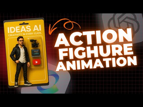 Make OWN Action Figure Animation With ChatGPT & Kling AI | ChatGPT Action Figure Tutorial
