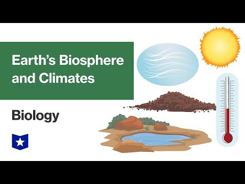 Earth's Biosphere and Climates | Biology