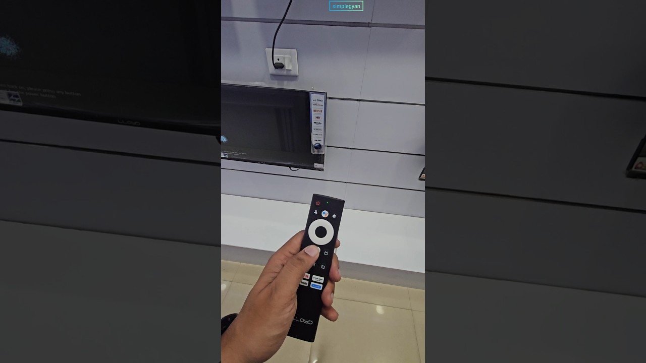 How to connect Google TV remote to TV #ledtv #electronic #products