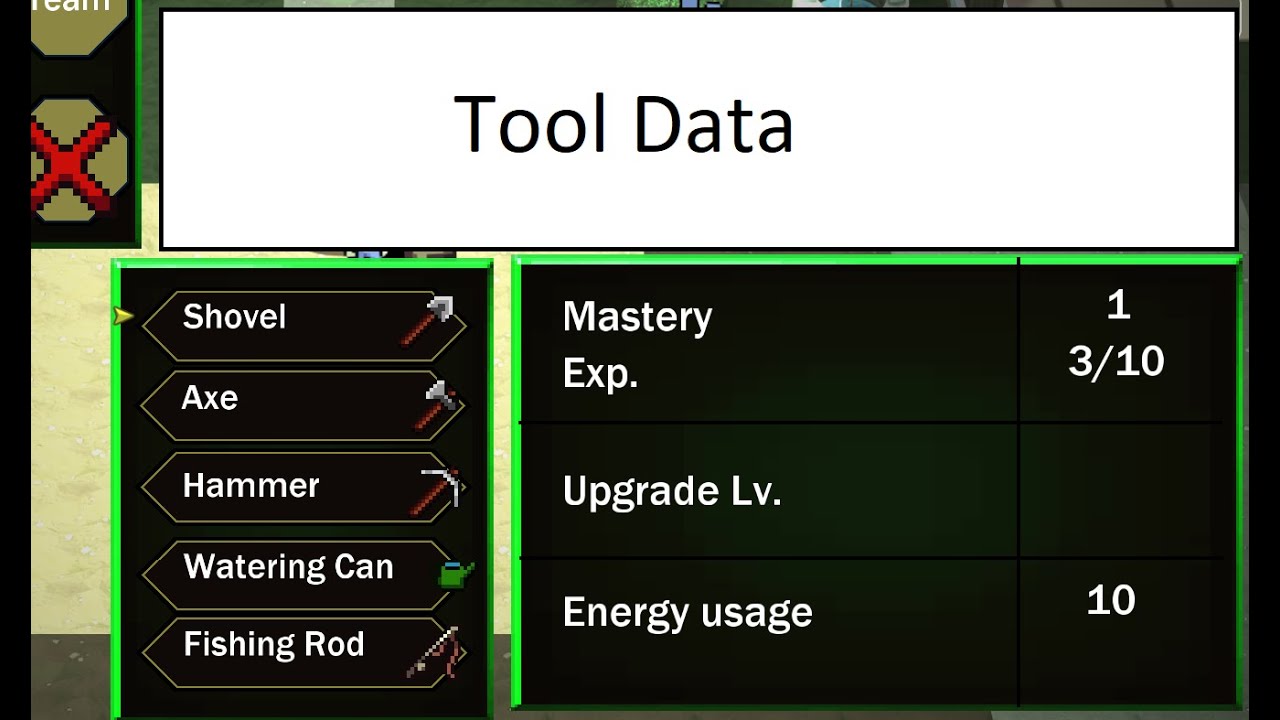 RPG Developer Bakin: Managing Tool Data