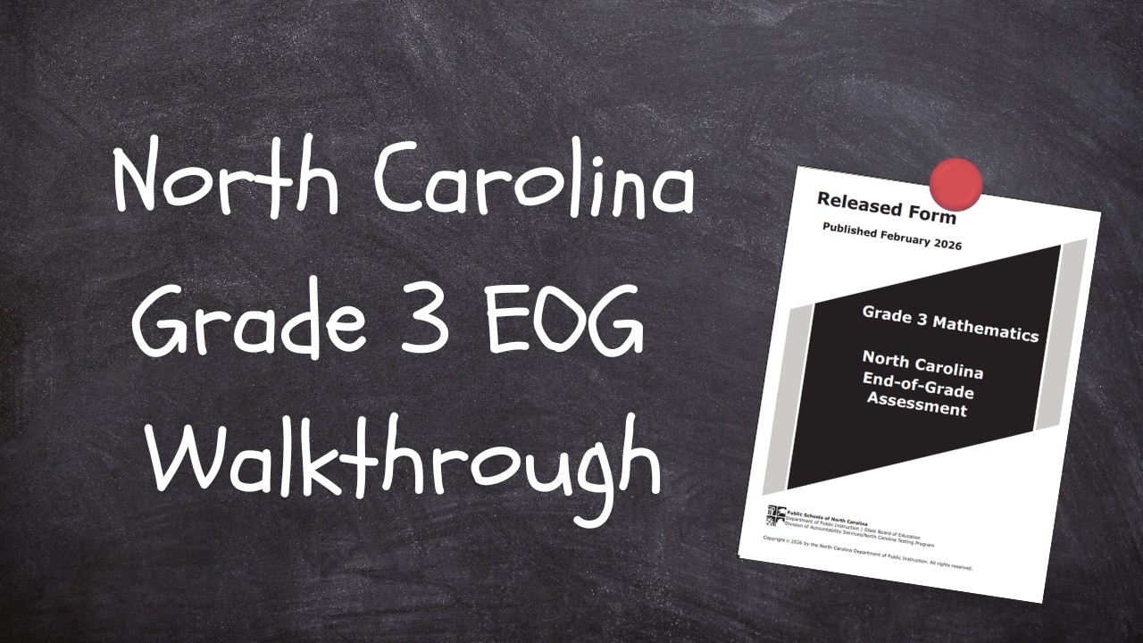 NC 3rd grade EOG Walkthrough