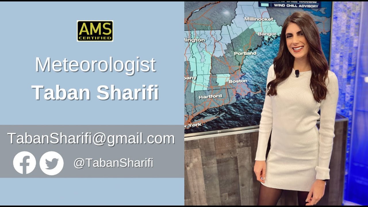 Meteorologist Taban Sharifi Weather & News Reel