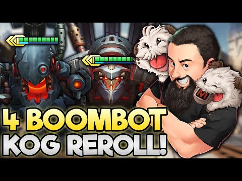 4 Boombot - The Little Kog That Could!! | TFT Cyber City | Teamfight Tactics