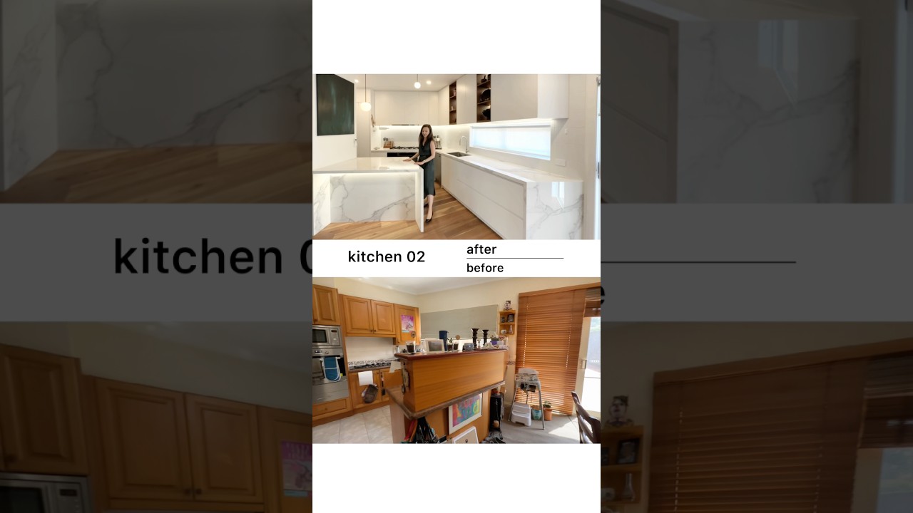 3 Kitchen renovations: before and after! Australia.