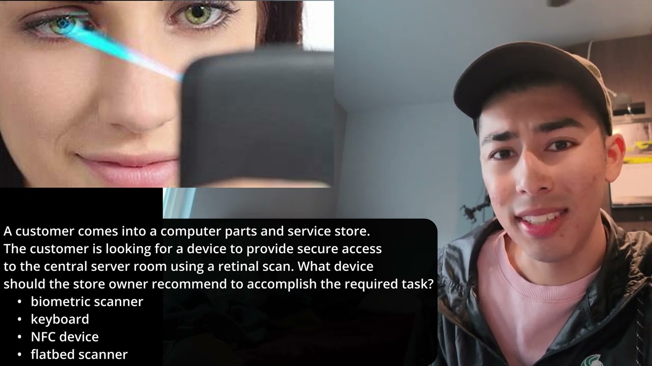 🔐 How to Secure a Server Room with a Retinal Scan!