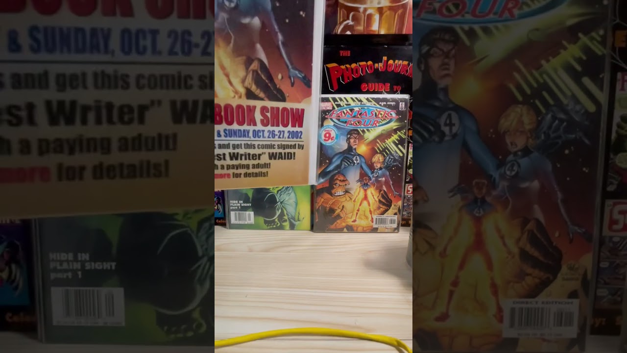 The Marvel Comics “Discount” Newsstand Editions and the 2 Error Variants Set from 2002-2004.