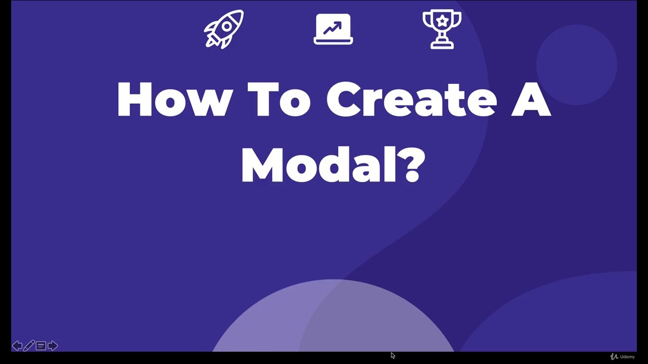 How To Create A React Modal - React JS Tutorial ( Lecture 59 )