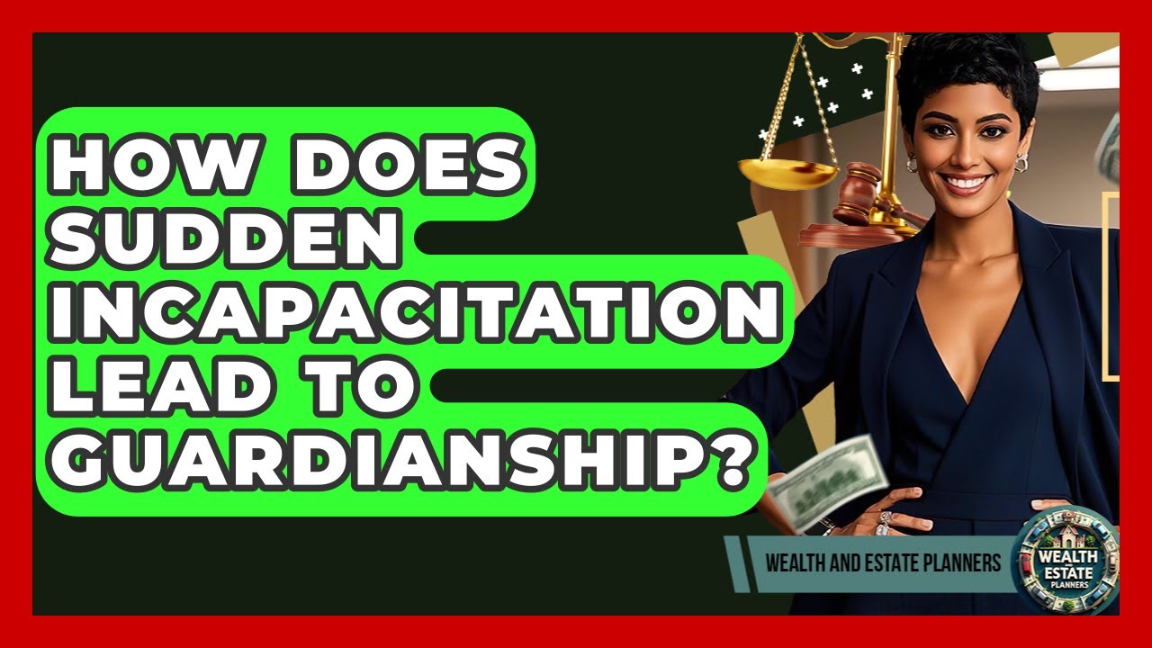 How Does Sudden Incapacitation Lead To Guardianship? - Wealth and Estate Planners