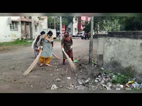 Swachh Bharat- Cleanliness Drive@ Postal Colony by Staff of RO, DO & HO, Rajkot