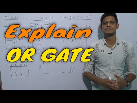 LECT 4 OR GATE  [ Logic Symbol, Truth Table ,Timing Diagram ,Switching Circuit ]