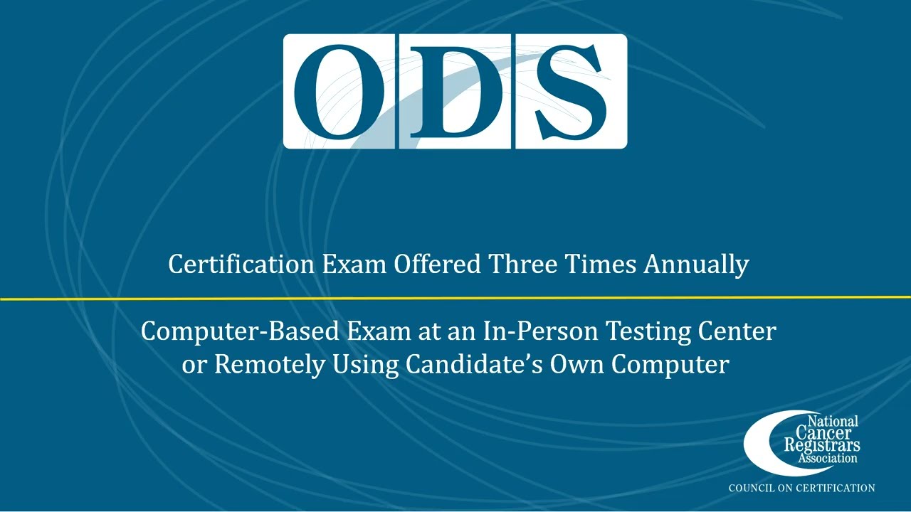 Earn the ODS Credential