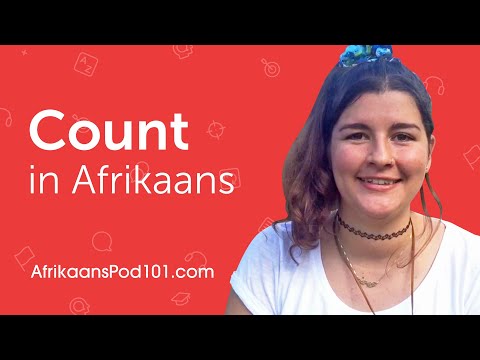 How to Count in Afrikaans?