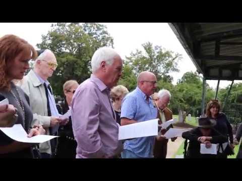 The prayer at the Unveiling