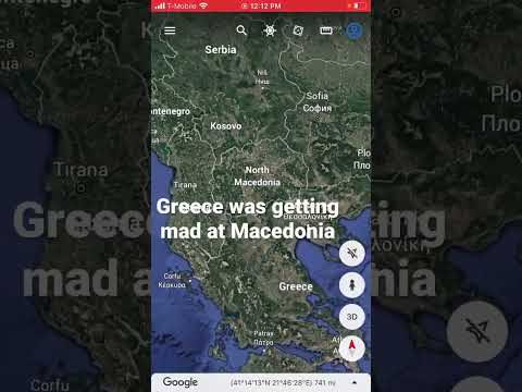 Why Did Macedonia Change Its Name To North Macedonia? #shorts #geography #greece #macedonia