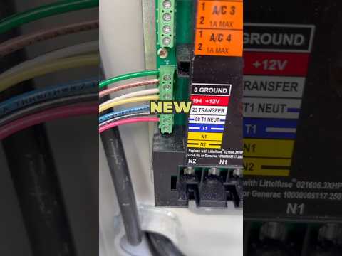 Generac Transfer Switch Wiring: The Update You NEED