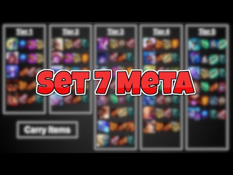 Meta Sheet for Set 7 Ranked Release | Set 7 | TFT Tips
