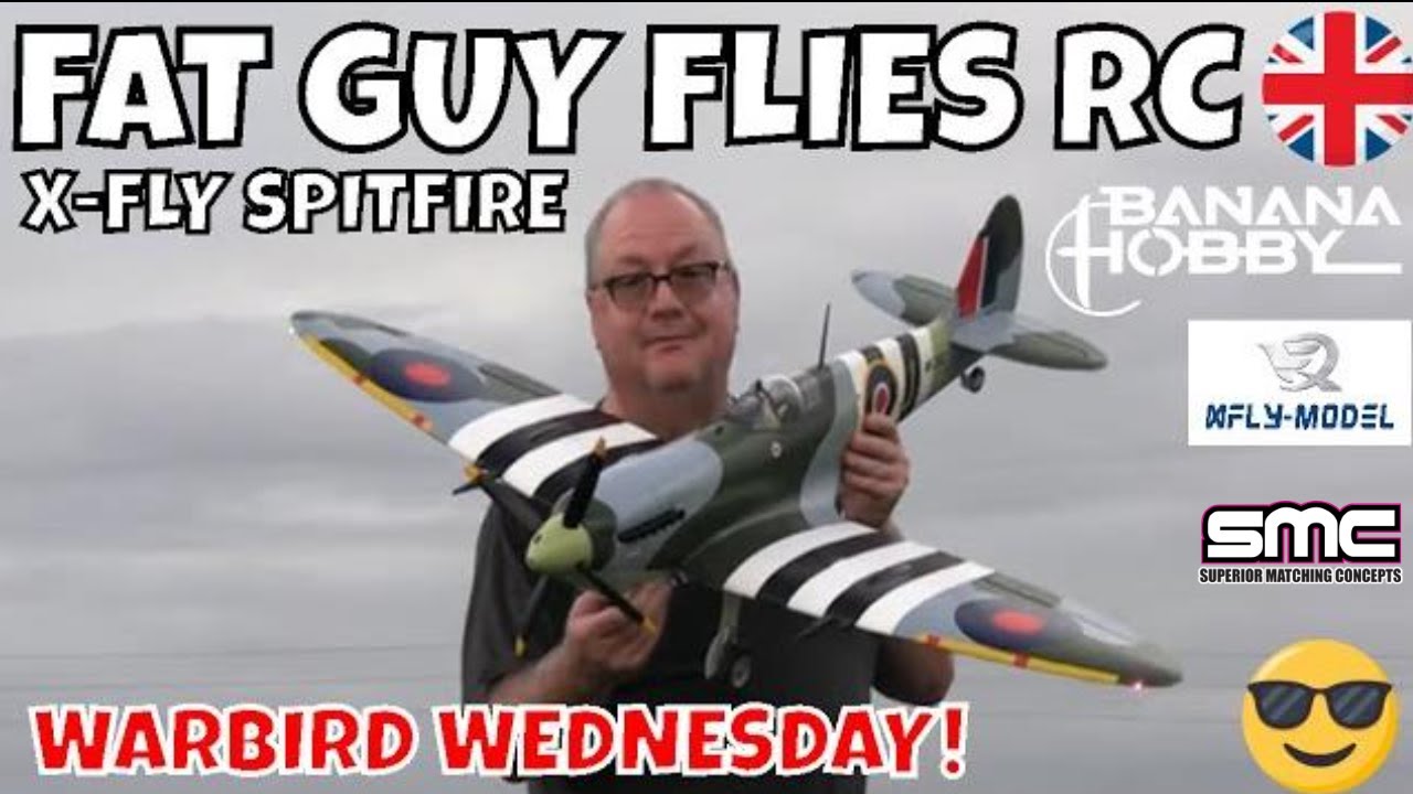 XFLY SPITFIRE WARBIRD WEDNESDAY REVIEW by FGFRC #aviation #rc #british