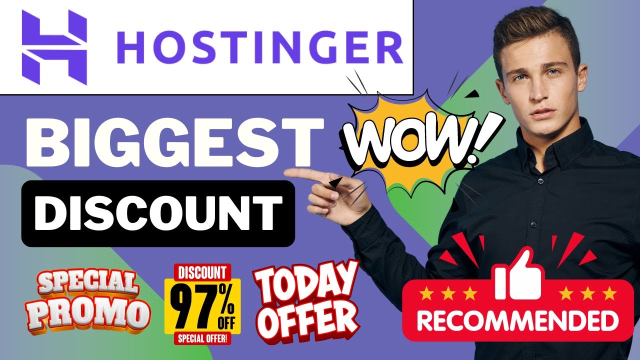 97% OFF Hostinger Coupon and Promo Code October 2024