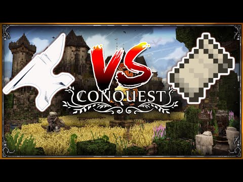 Fabric vs Forge - Conquest Reforged in MINECRAFT!!