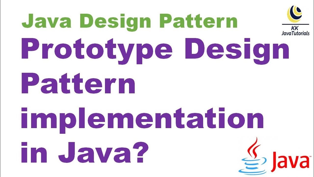 Prototype Design Pattern implementation in Java? || Prototype Design Pattern Example| Java Interview