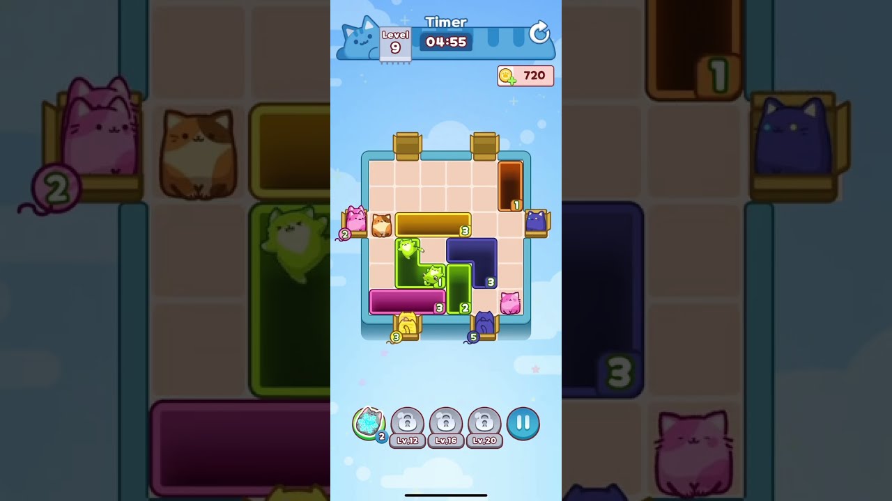 Drop the Cat – Levels 1–10 Walkthrough 🐱✨🧩