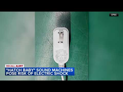 Nearly 1M sound machine adapters recalled due to shock hazard