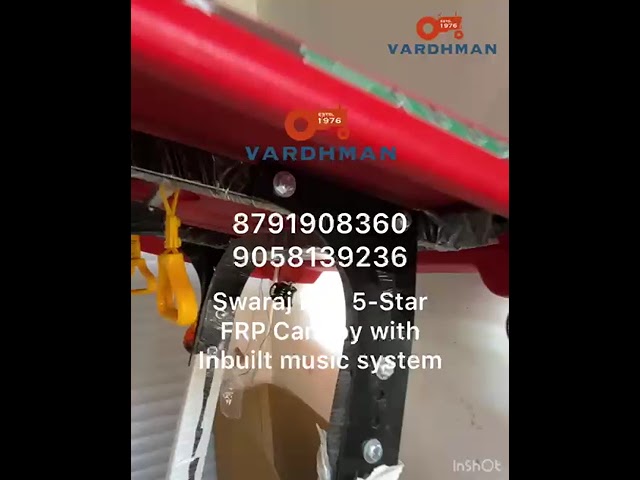 Tractor Fibre Canopy - Mahindra Tractor Fiber Hood Manufacturer from Meerut