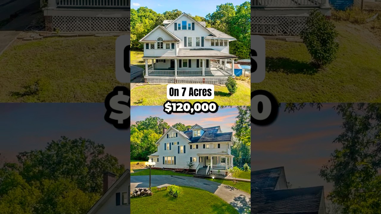 $120,000 Historic Kentucky Home on 7 Acres 1905