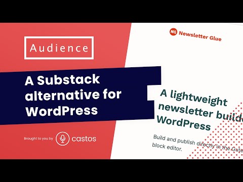 Substack Alternative for your podcast with Newsletter Glue + Castos ✍️