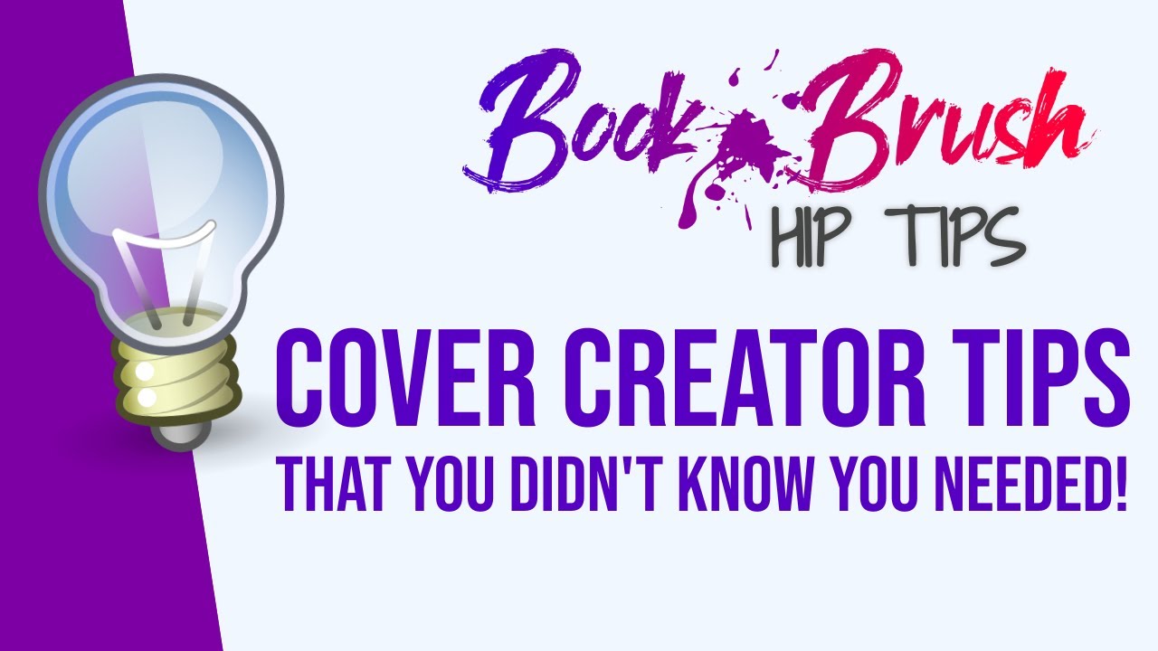 📕 Book Brush Cover Creator: Things You'll Wish You Knew Sooner!