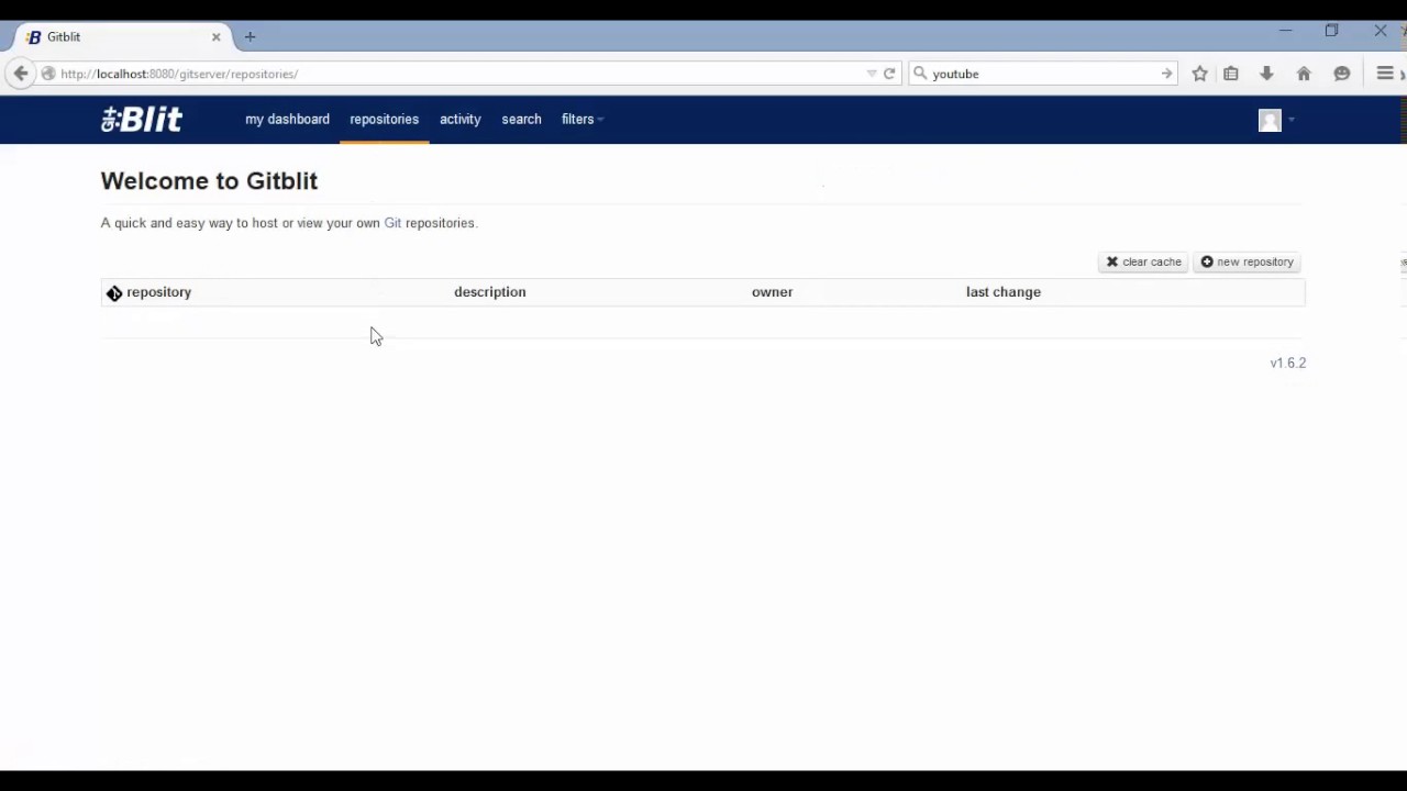 Java Application - Create Git Server Repository Using GitBlit