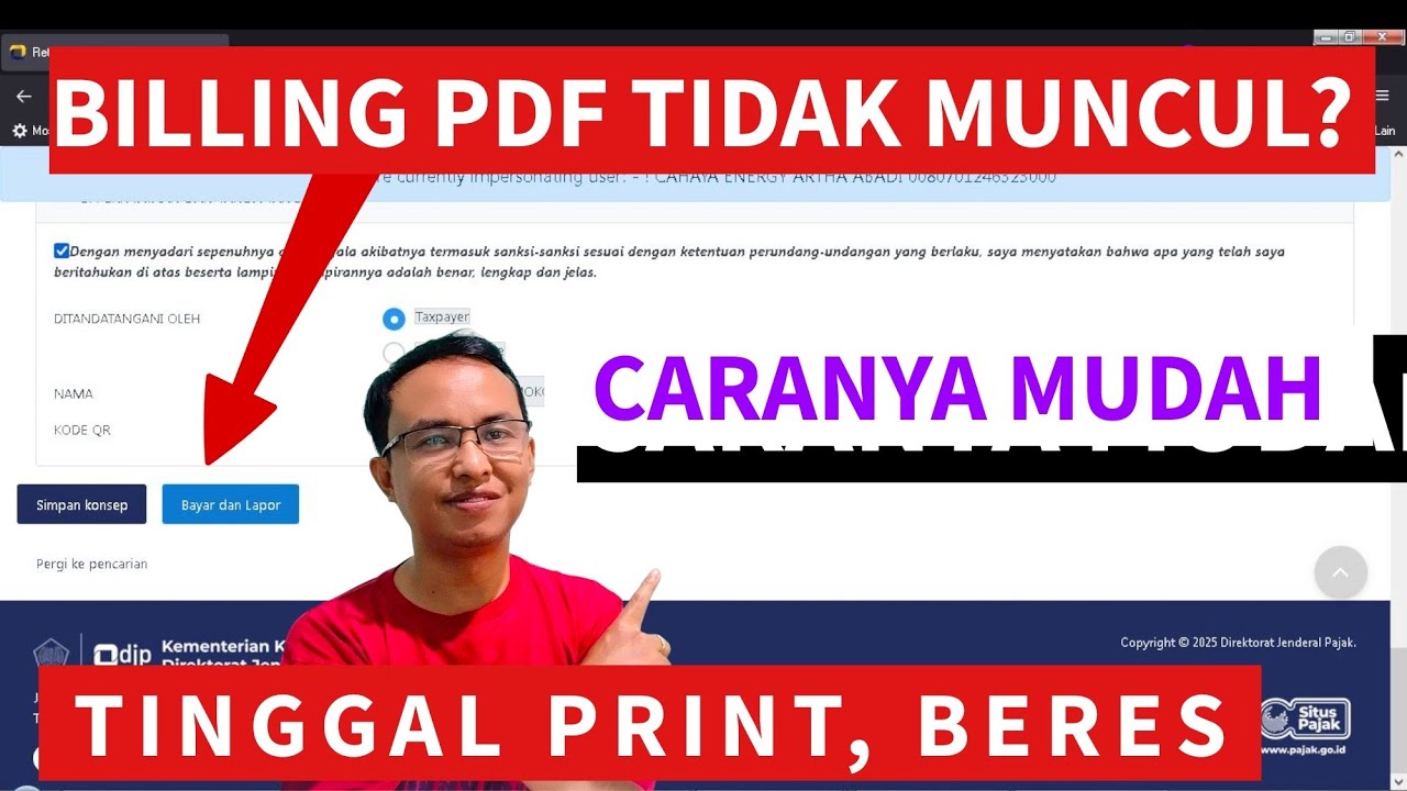 How to Download a Billing PDF That Doesn't Appear When You Click Pay and Report Tax Returns in Co...