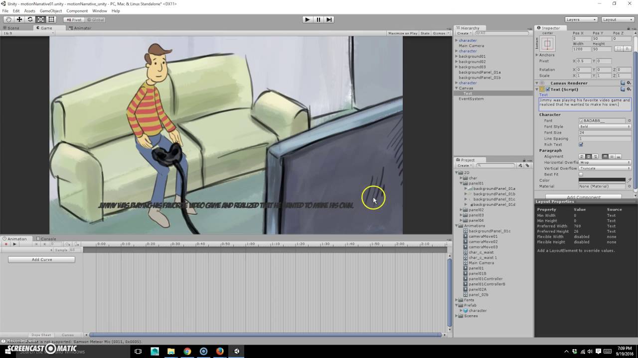 Unity User Interface Tutorial 01