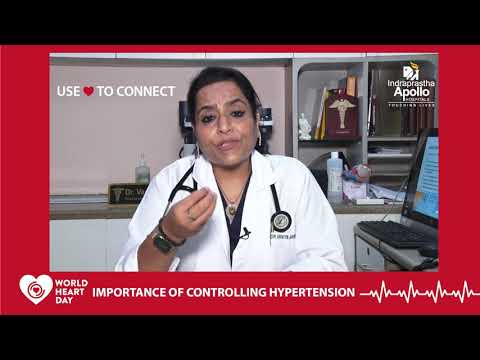 Dr Vanita Arora, the best Cardiologist in Delhi discuss the importance of controlling hypertension.