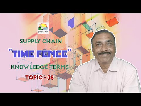 Time Fence | Knowledge Terms | Supply Chain || TOPIC - 38