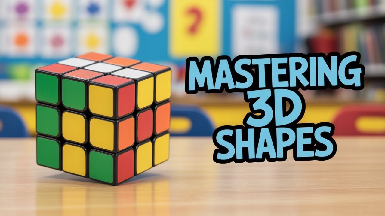 3D Shapes Explained With Cool Puzzles!