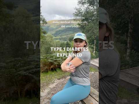 Type 1 diabetes EXPLAINED #type1diabetes #diabetic #insulinpump #dexcomg6 #bloodsugar