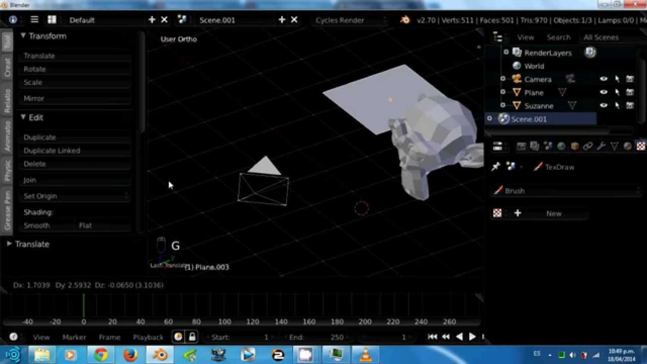 Blender Basic Tutorial 4: New Gui and User Preferences