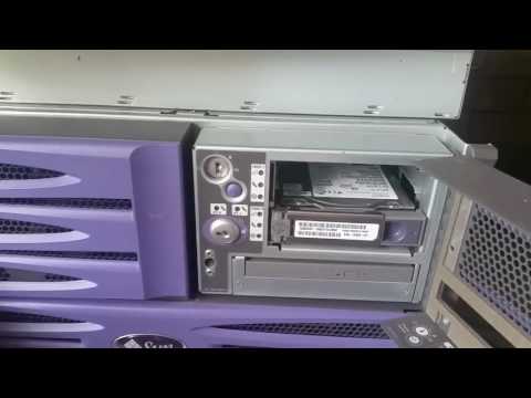 Sun Microsystems SunFire V490 power up – Unix Log