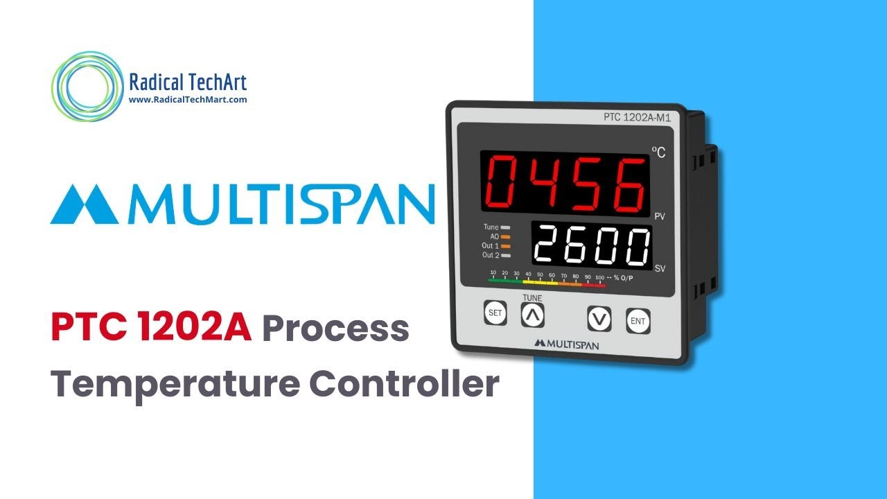 Multispan PTC-1202A Temperature Controller | Working, Wiring & Settings