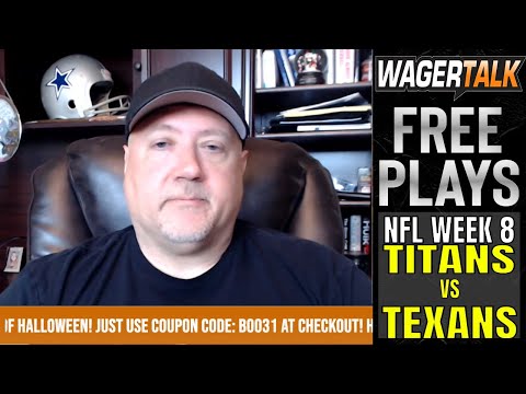 NFL Week 8 Picks, Predictions & Odds | Titans vs Texans Betting Preview | DB's Freebies