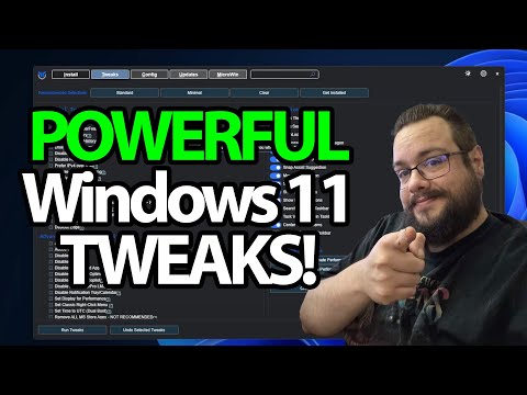 POWERFUL Windows 11 Tweaks with WinUtil by ChrisTitusTech!