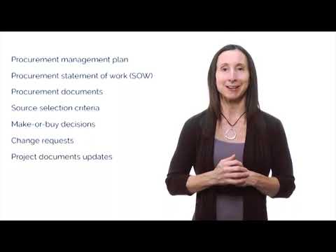 PMP Chap 10: Project Procurement Management Video 3 Plan Procurement Management