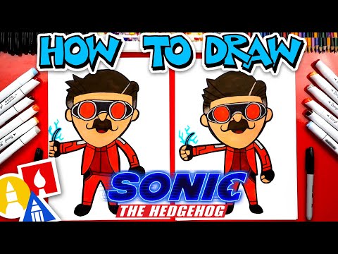 How To Draw Dr Robotnik From Sonic The Hedgehog Movie